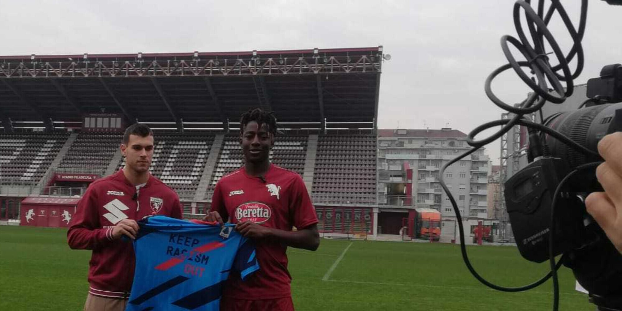 Toro: Beidi e Pellegri in tv contro il razzismo