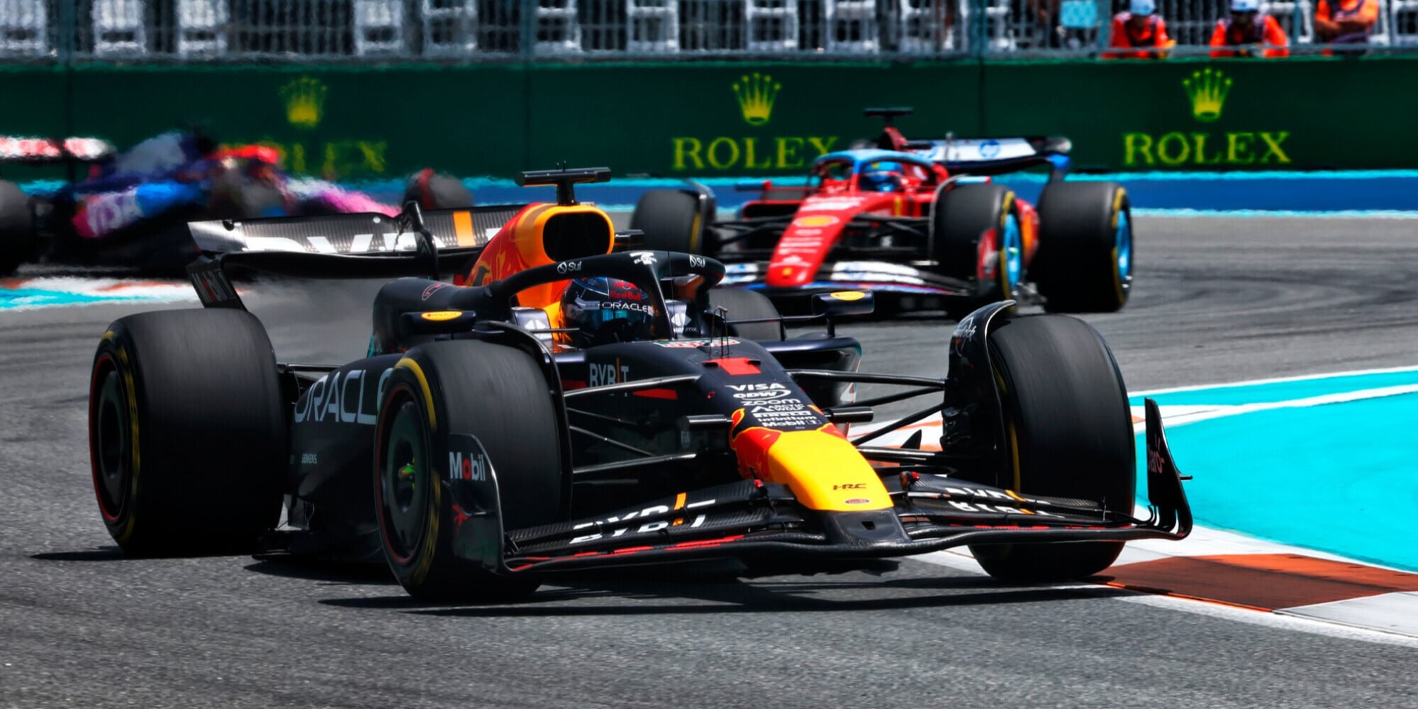 Qualifiche Gp Miami: Verstappen in pole, poi le Ferrari di Leclerc e Sainz