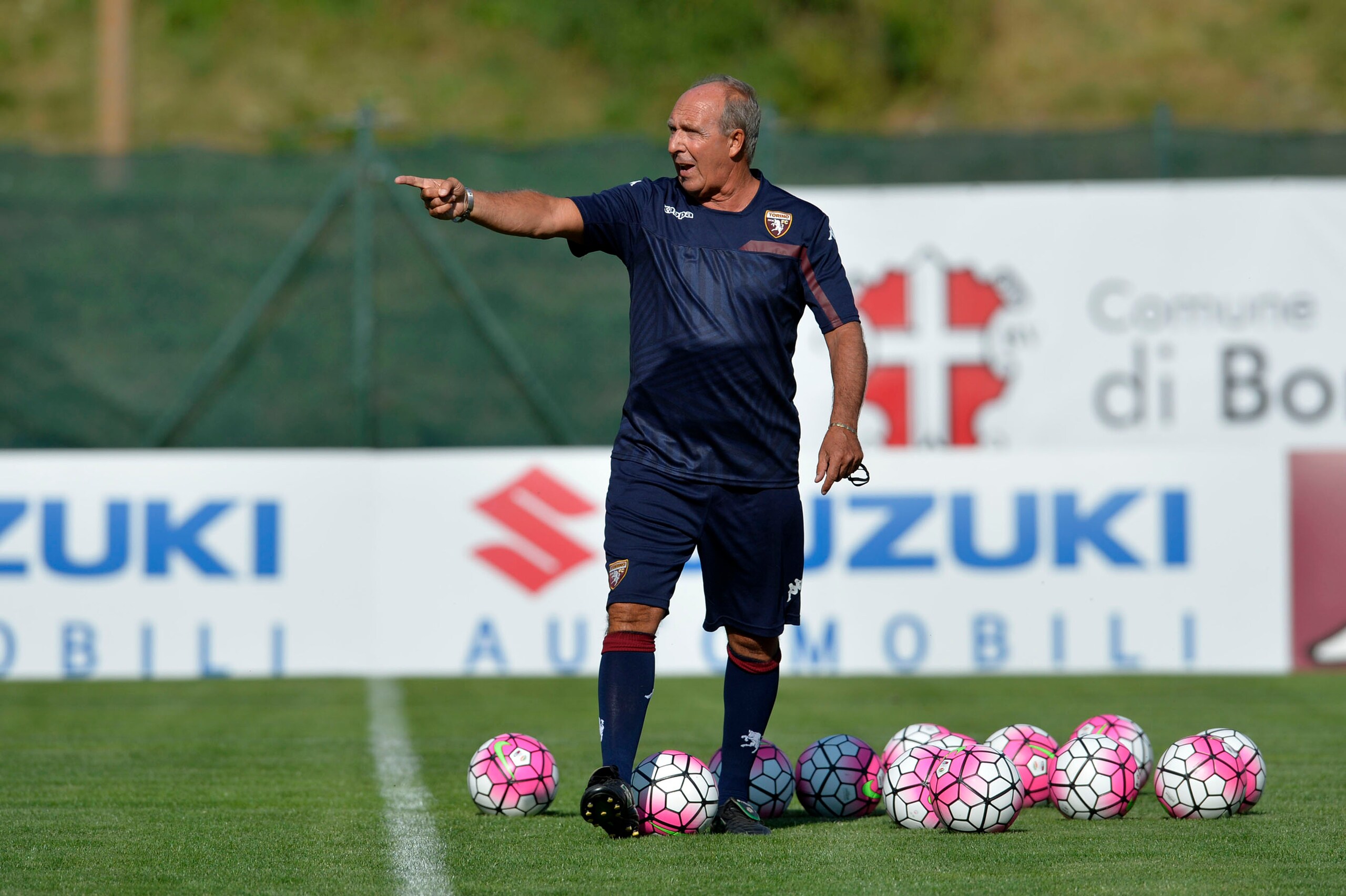 Torino, esercizi e partitella a Bormio