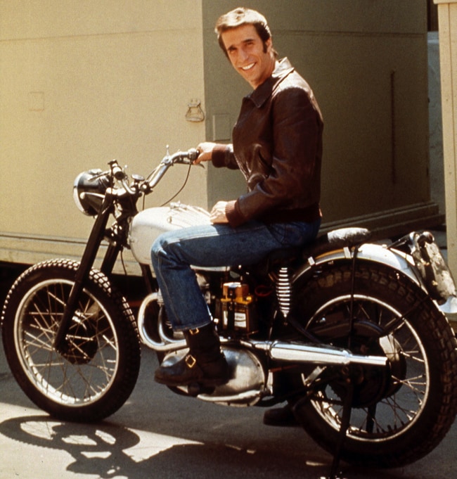 Fonzie: all’asta la moto dell’idolo di Happy Days