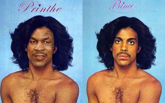 Mike Tyson, Prince e questo fotomontaggio
