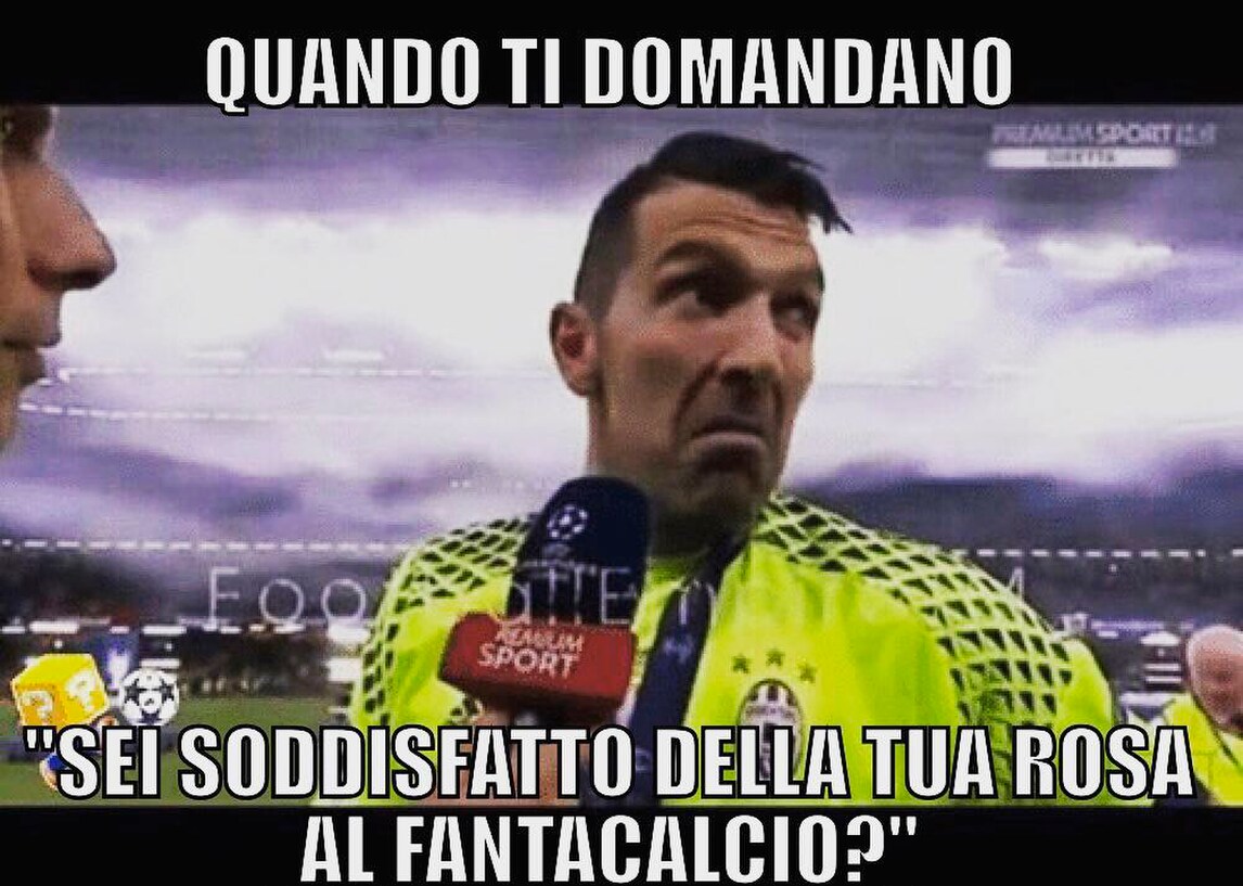 Meme Divertenti Sul Fantacalcio