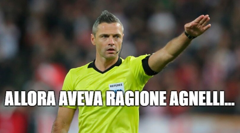 Roma-Liverpool, pioggia di critiche su Skomina: «Aveva ragione Agnelli!»