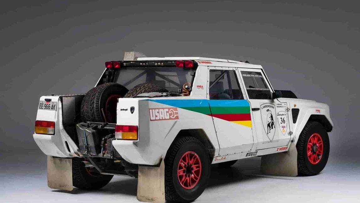 Lamborghini LM002 Rally Dakar 1987: le immagini