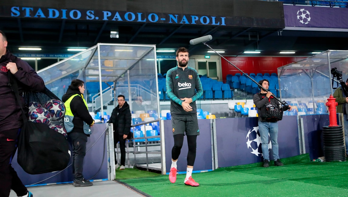 Messi lancia la sfida al Napoli, Vidal il primo a mettere piede al San ...