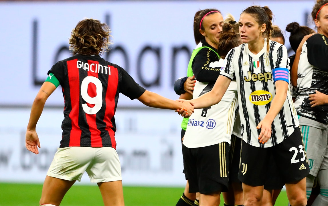 La Juve regina a Milano, Guarino e Bertolini sorridono