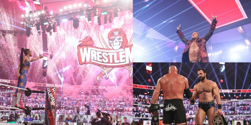 WWE Royal Rumble 2021, trionfano Edge e Bianca Belair