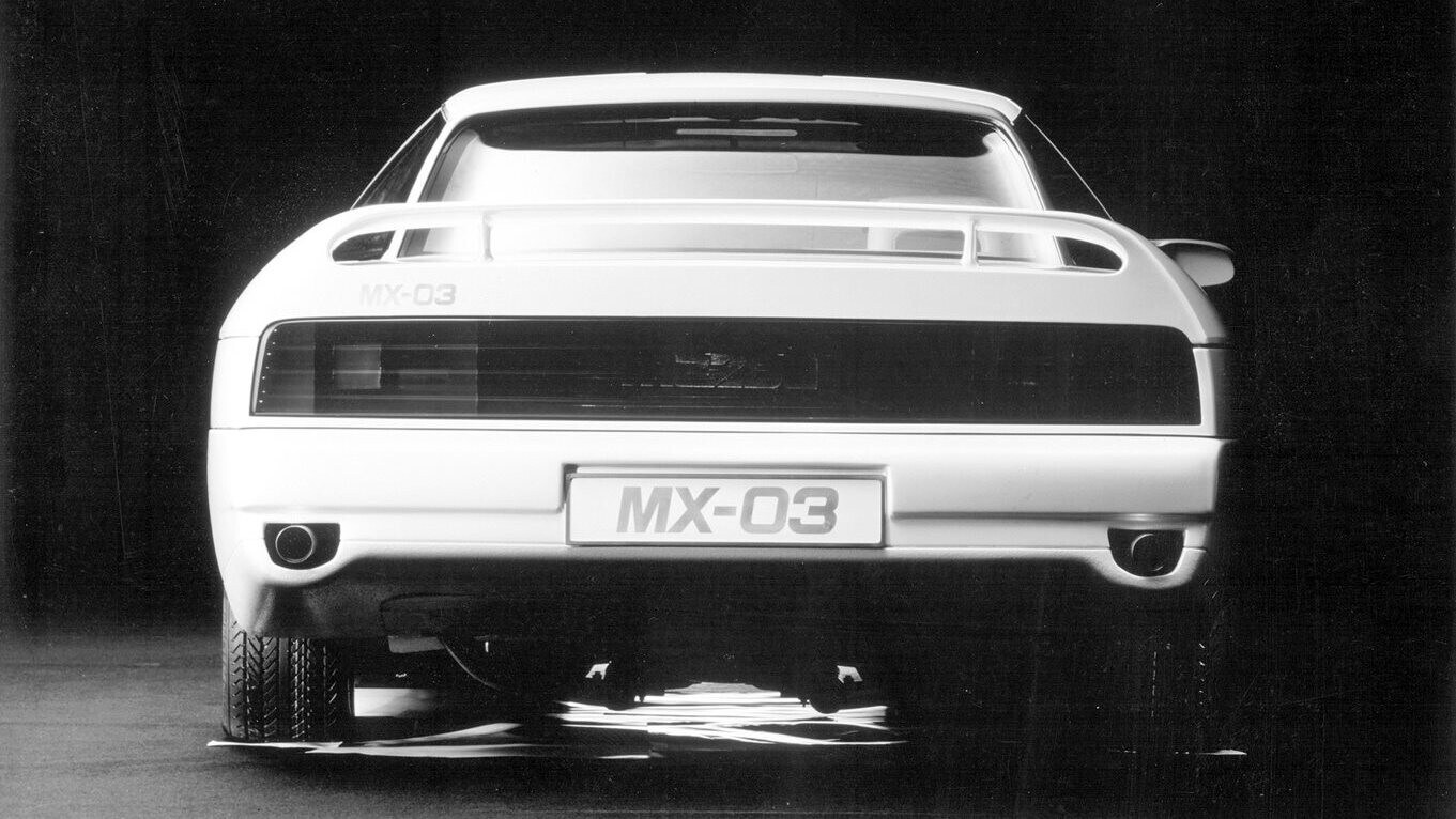 Mazda MX-03 concept avveniristico