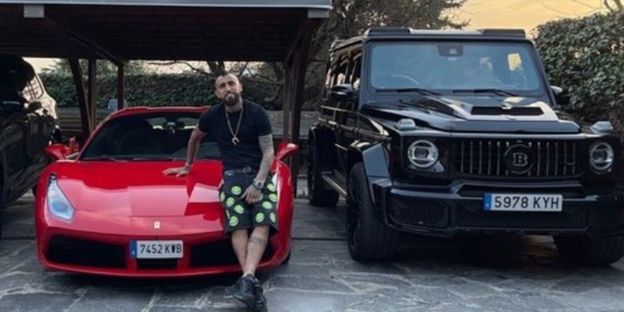 Vidal e i suoi gioielli: Ferrari 488 e Brabus 800 Widestar