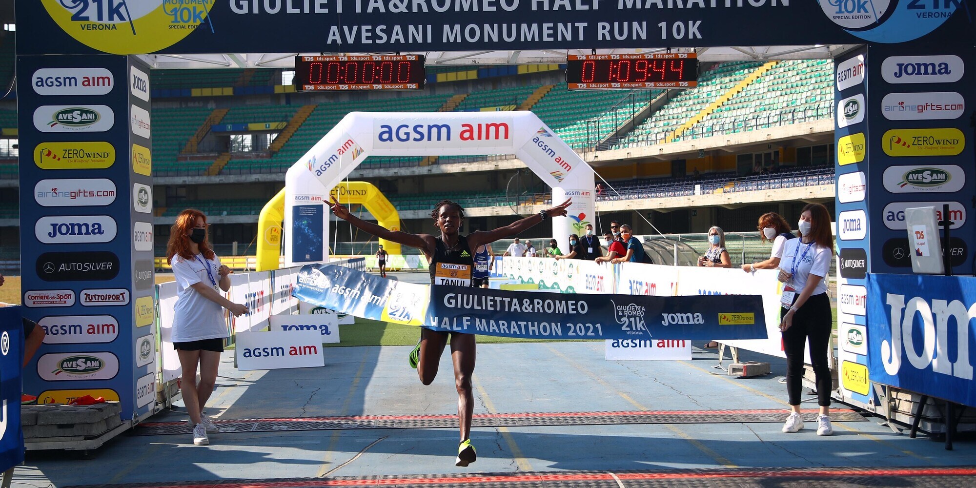 Con Eyob Faniel e Giovanna Epis la Giulietta&Romeo Half Marathon è ...
