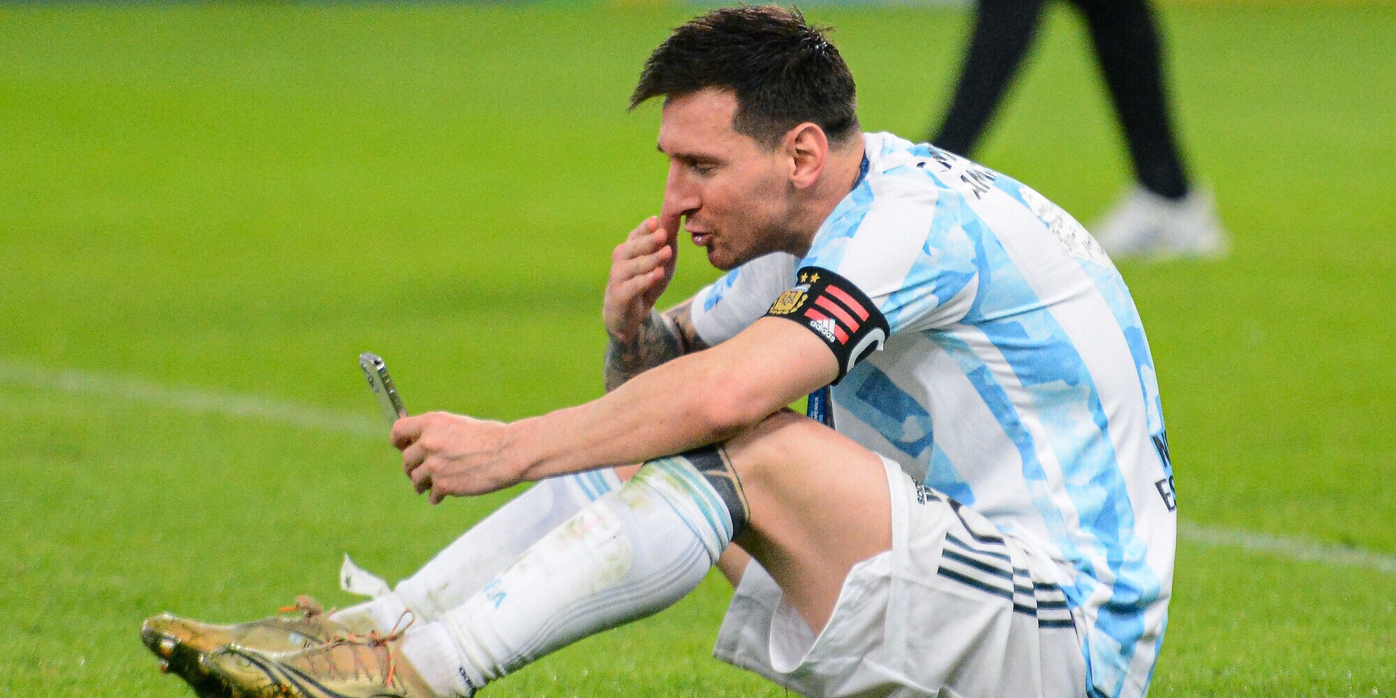 Messi, la pubblicità a Whatsapp dopo la vittoria in Coppa America