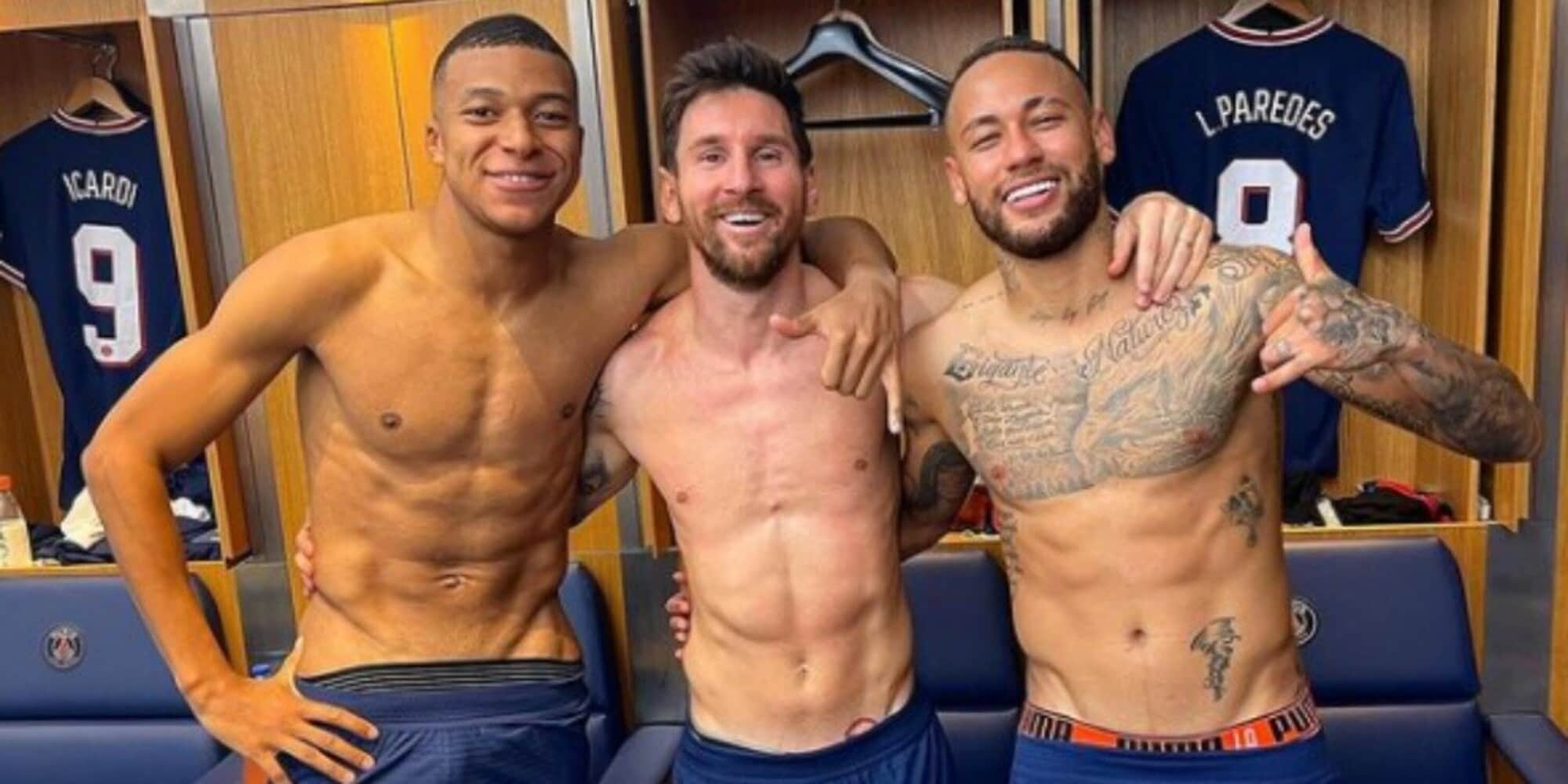 Messi tra Mbappé e Neymar: la foto della pace fatta al Psg?