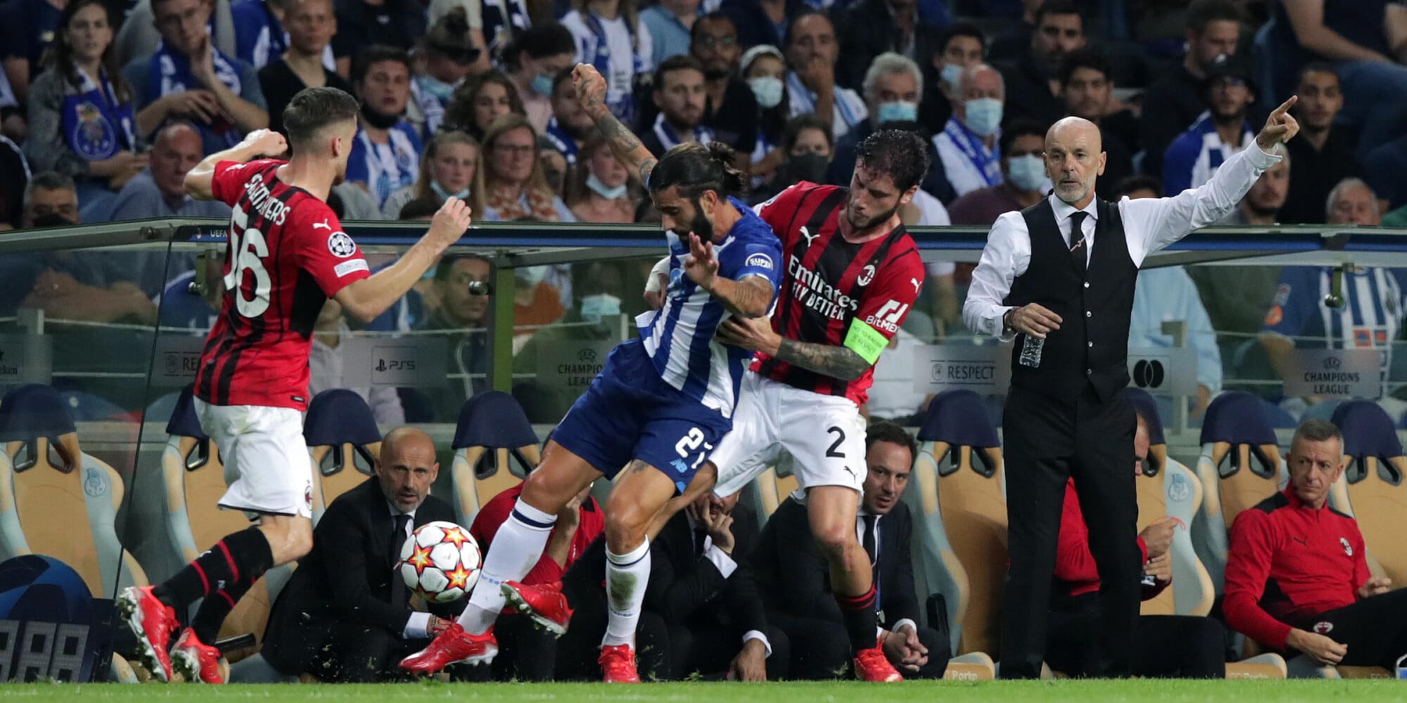 Porto-Milan 1-0: Luis Diaz gol, Pioli resta a zero punti