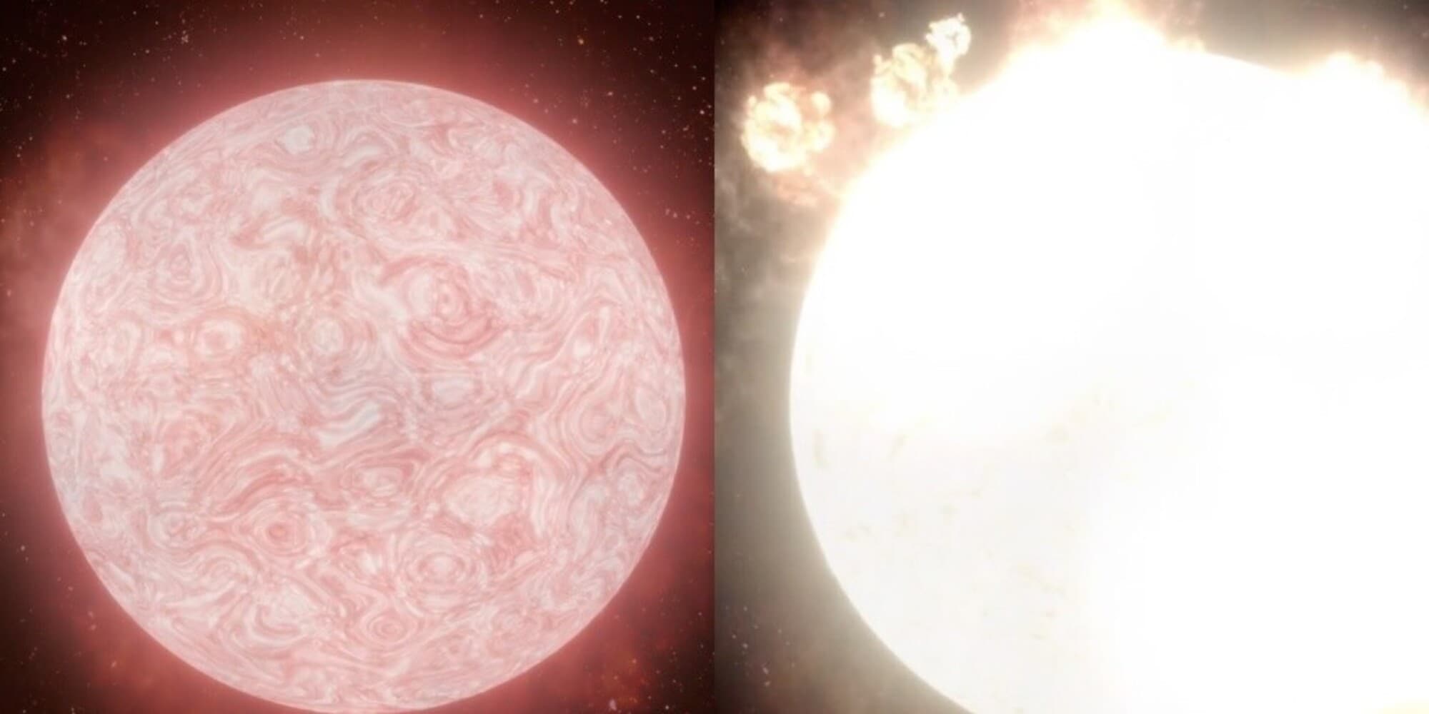 Esplode una stella rossa: “Una bomba a orologeria"