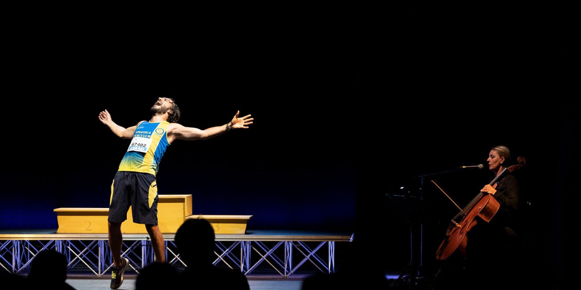 In scena ‘Corri’, con Sebastiano Gavasso. Quando la maratona salva la vita