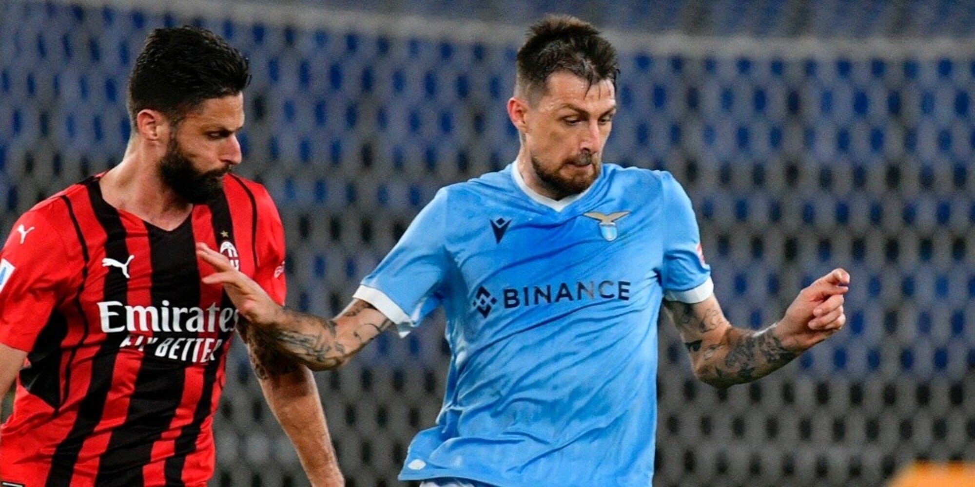 Lazio-Milan, Acerbi ride dopo il 2-1 e si sfoga: "Risata isterica"