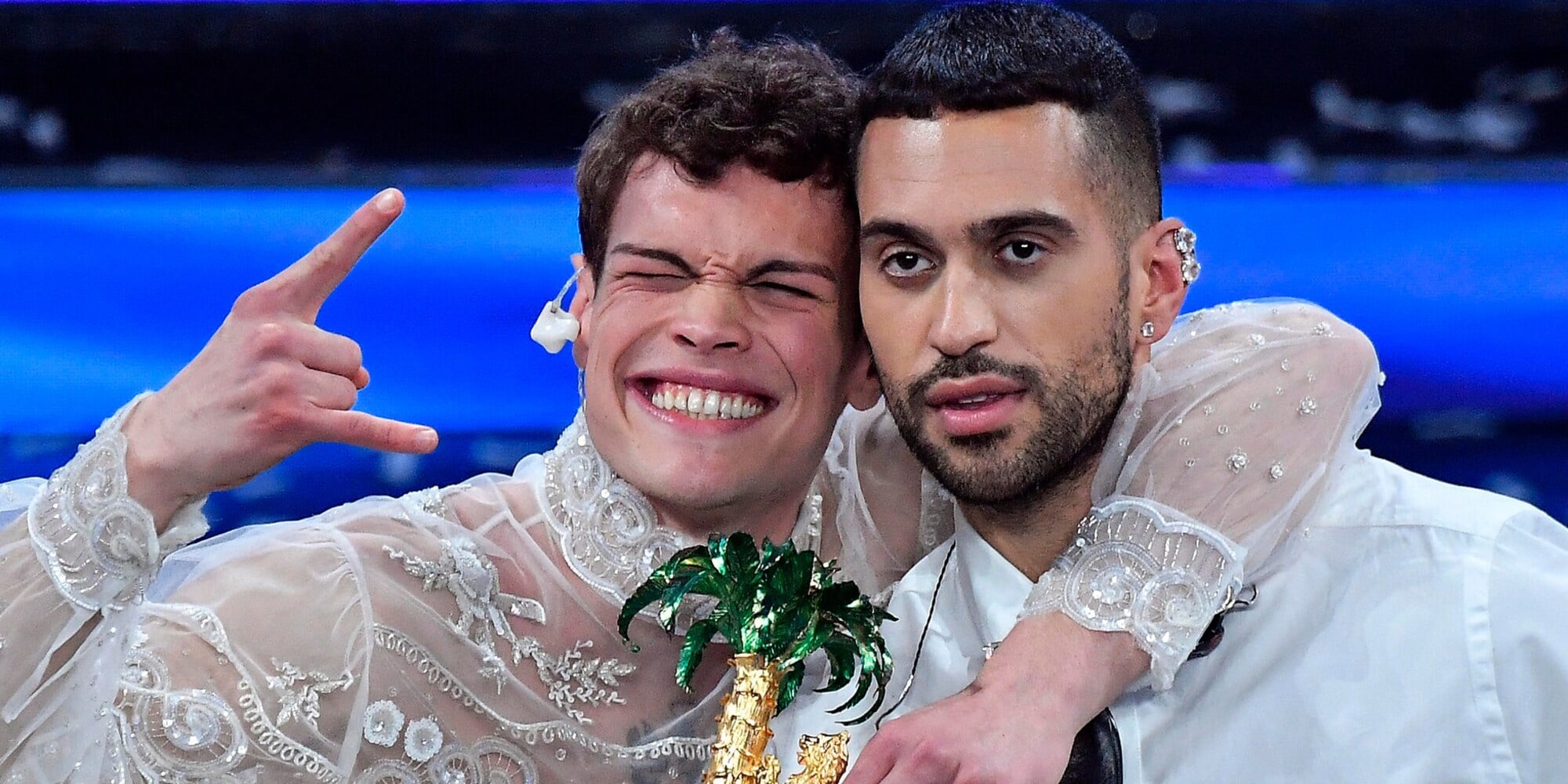 Eurovision: a Torino Mahmood e Blanco in versione Titanic