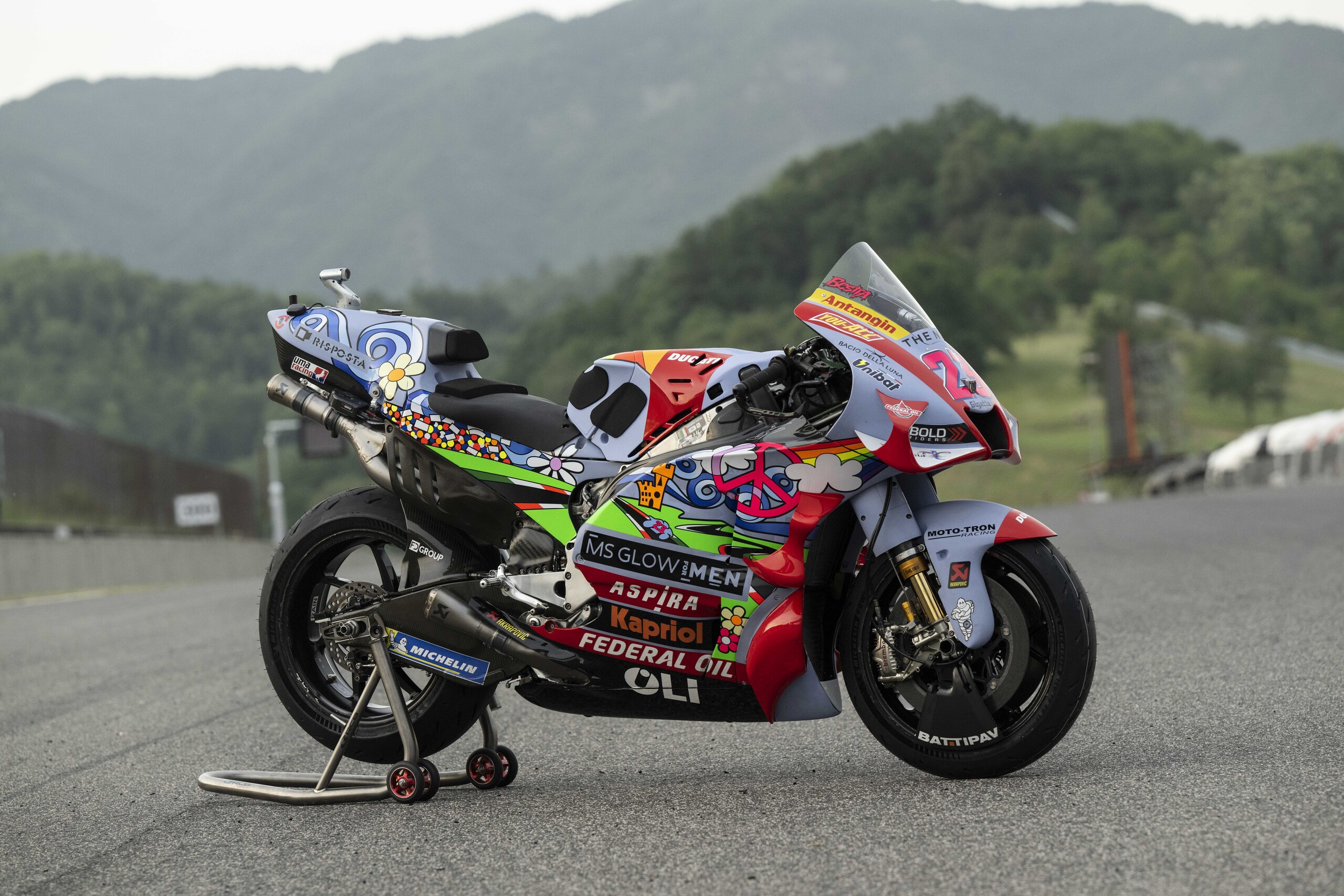 GP d'Italia, la livrea speciale sulla Gresini Racing-Ducati di Bastianini
