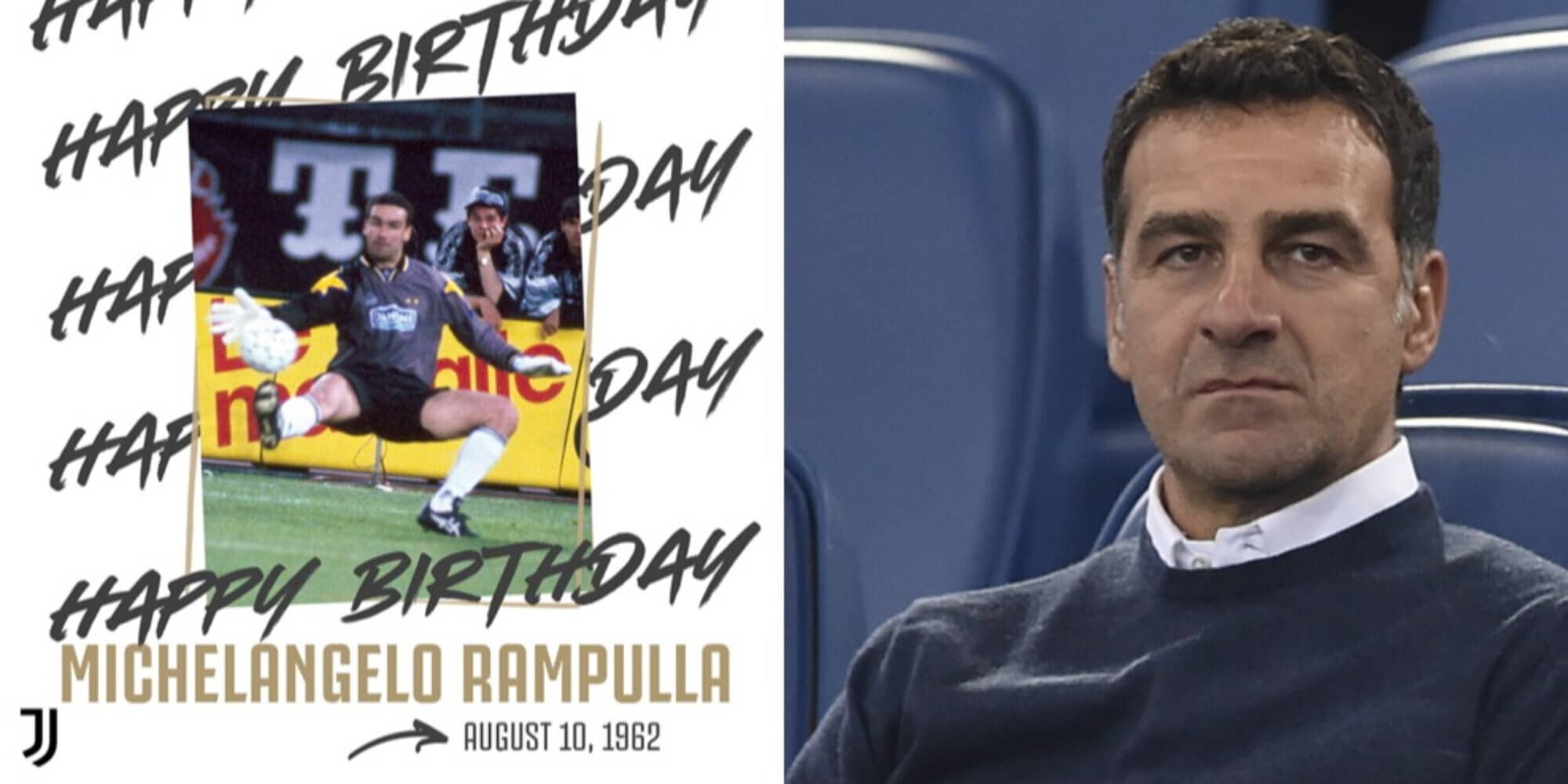 Rampulla compie 60 anni: gli auguri della Juve sui social