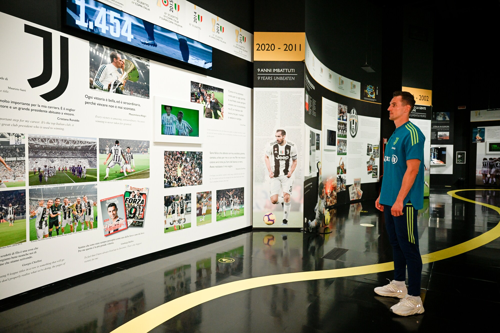 Milik, dallo Stadium al Museum: il tour nel mondo Juve