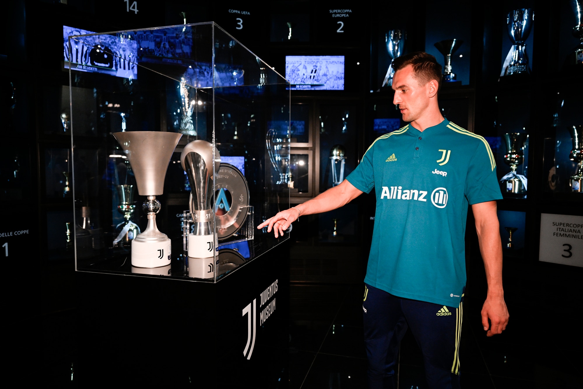 Milik, dallo Stadium al Museum: il tour nel mondo Juve