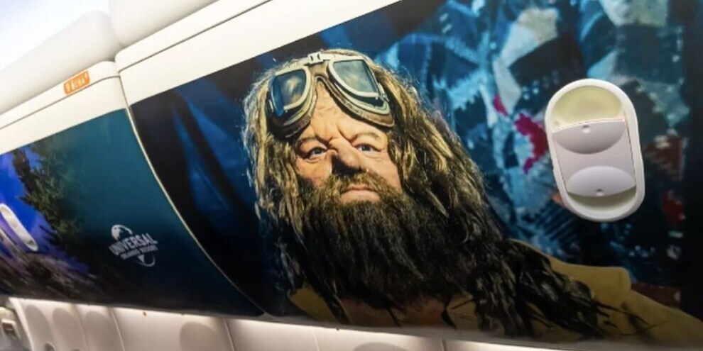 Il Boeing 373 MAX di Harry Potter in volo verso il mondo magico