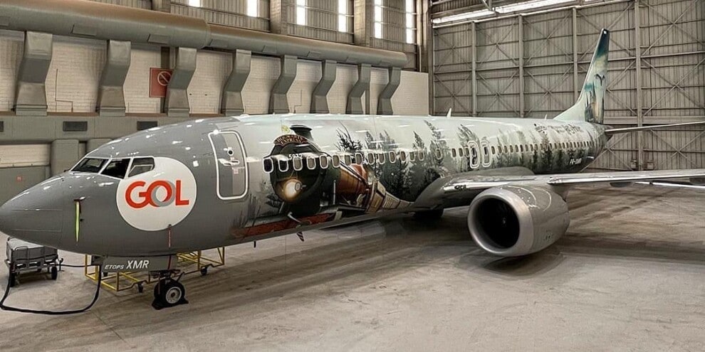 Il Boeing 373 MAX di Harry Potter in volo verso il mondo magico