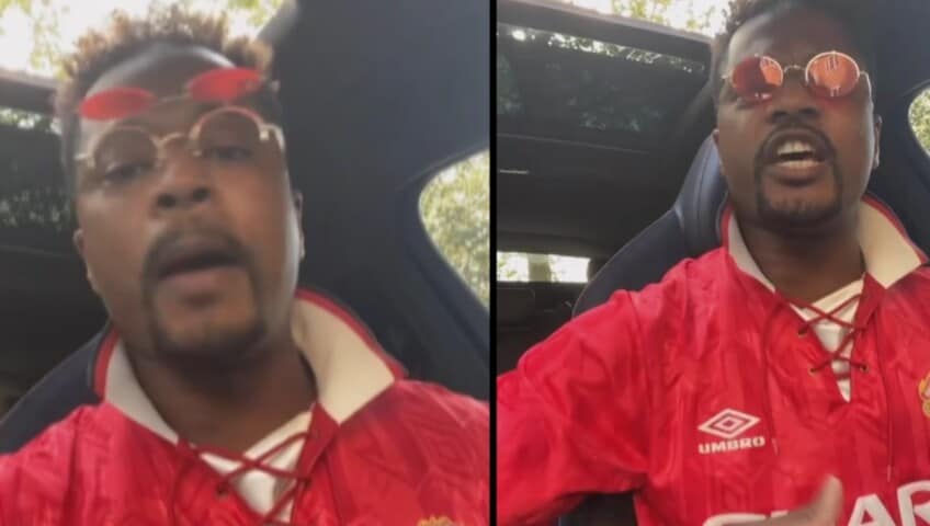 Evra rapper canta per il Manchester United
