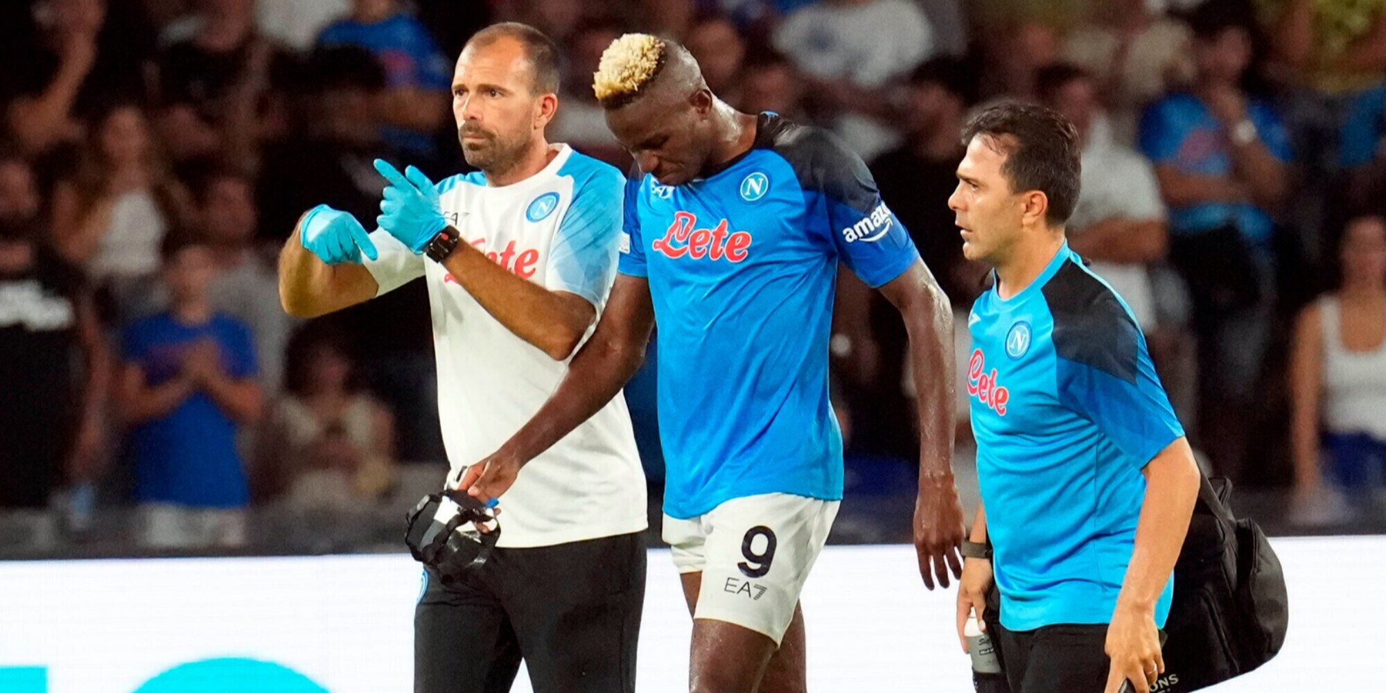 Osimhen, l'infortunio è una lesione. Il responso del Napoli