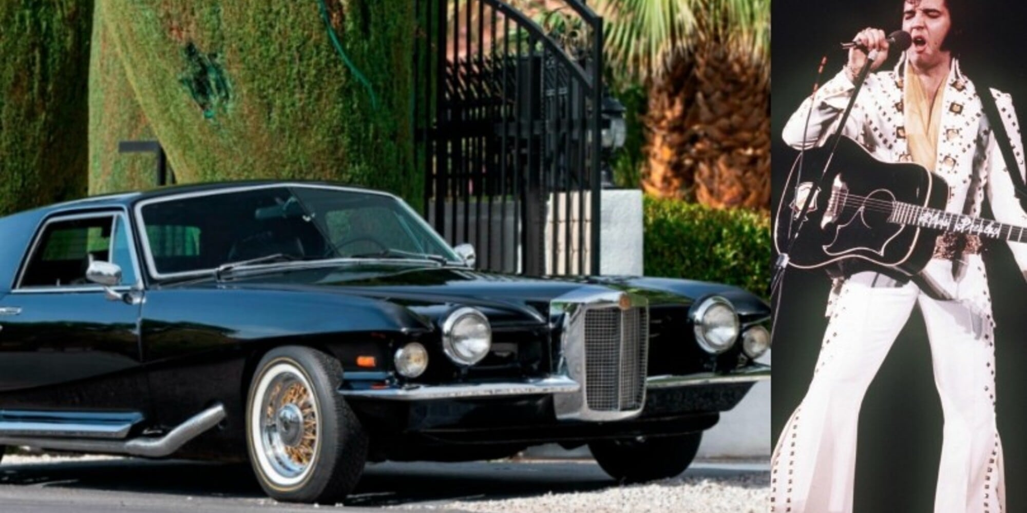 Elvis Presley, la Stutz Blackhawk del Re del rock sta per andare all'asta