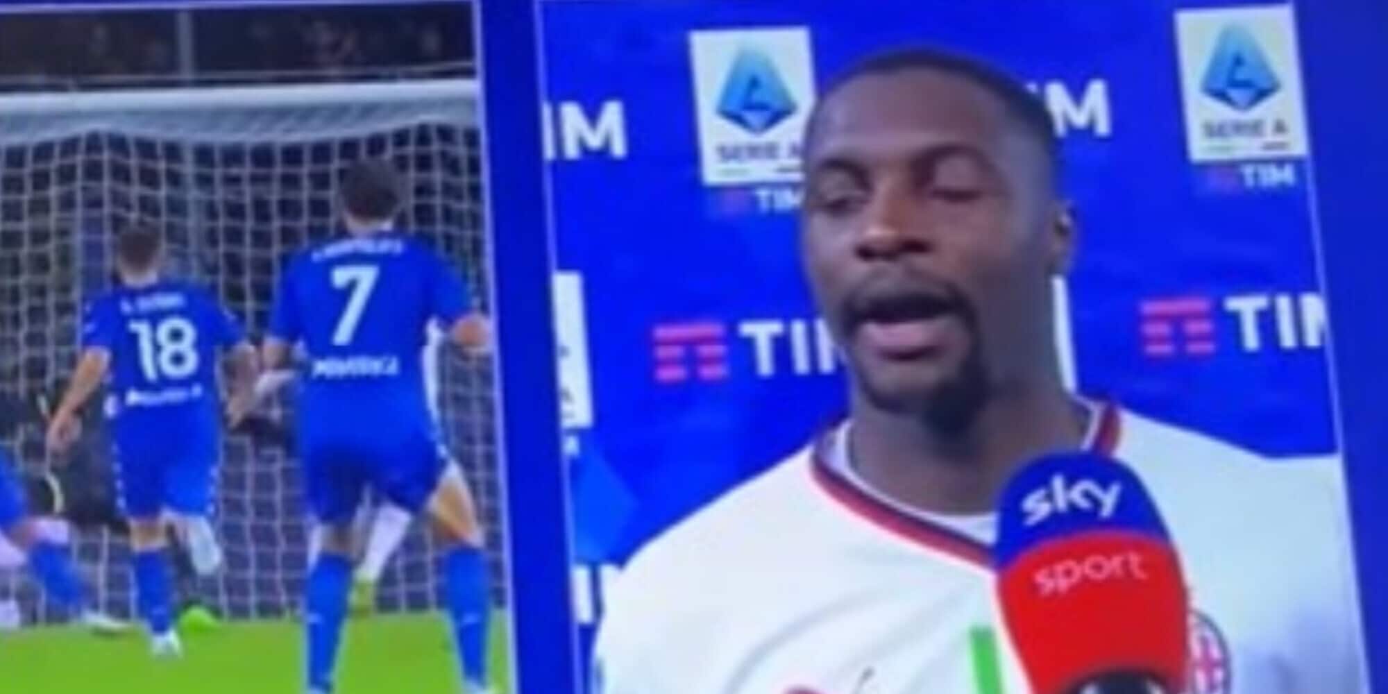 Ballo-Touré, dedica alla mamma in tv e i sorrisi social