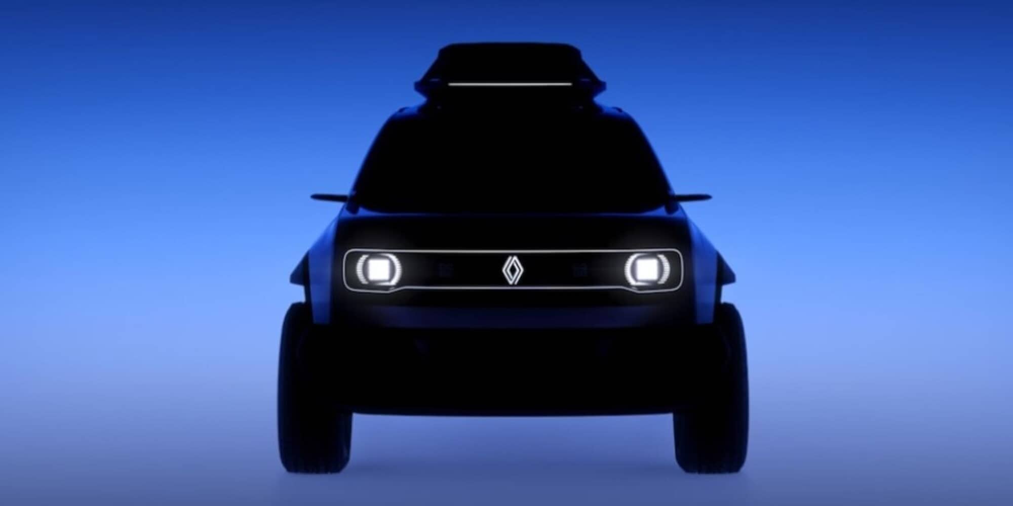 Renault 4 Concept, a Parigi sarà svelato il concept del crossover elettrico