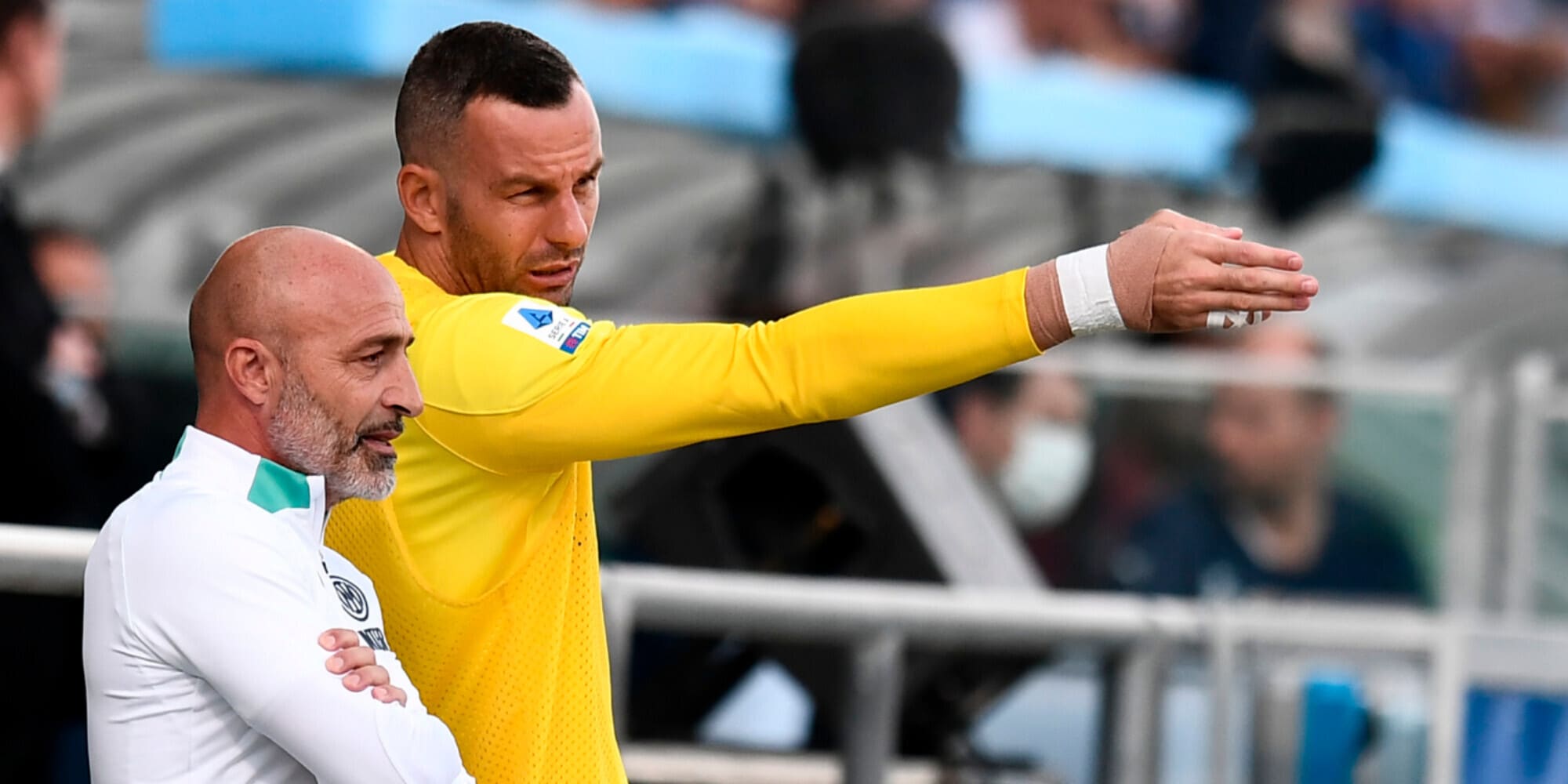 Inter, con Handanovic... un allenatore in più