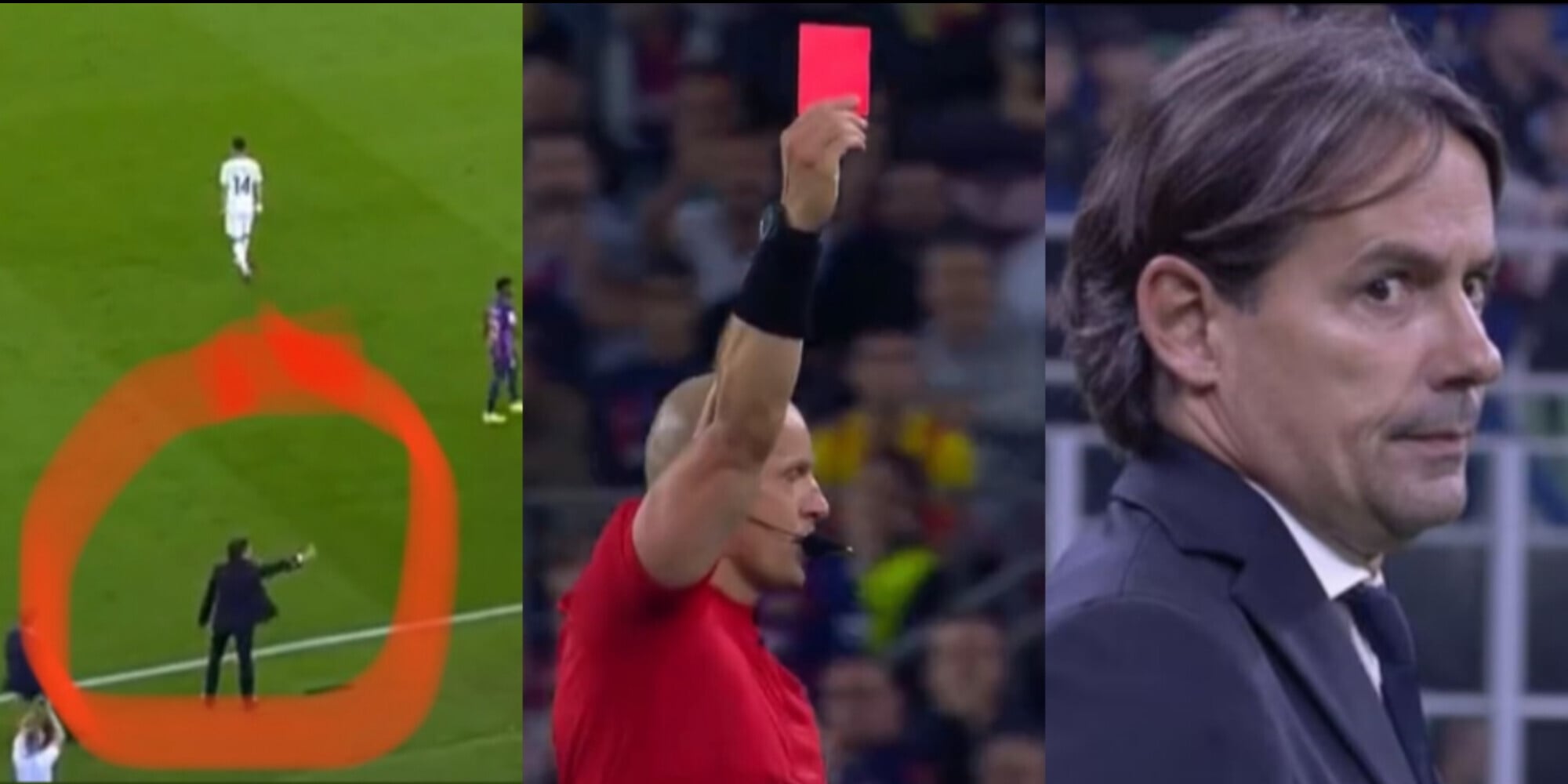 Inter, Inzaghi espulso e lo Spiaze: risate nella tv inglese. E quel ...