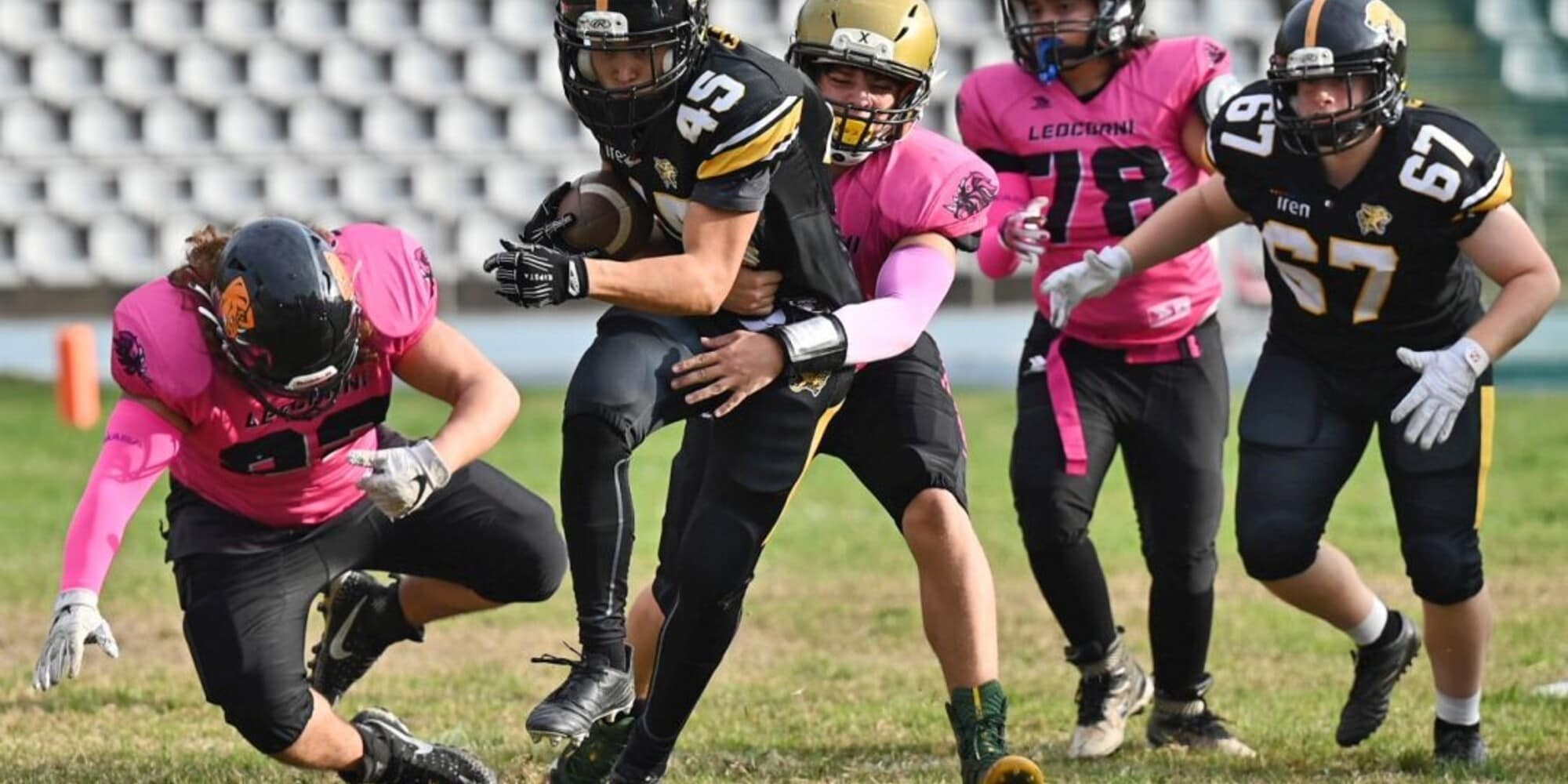 Football Americano: seconda giornata U15 e U18