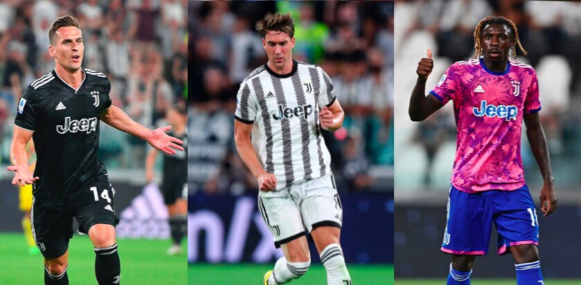 Milik, Vlahovic e Kean: i numeri dell’attacco Juve a confronto