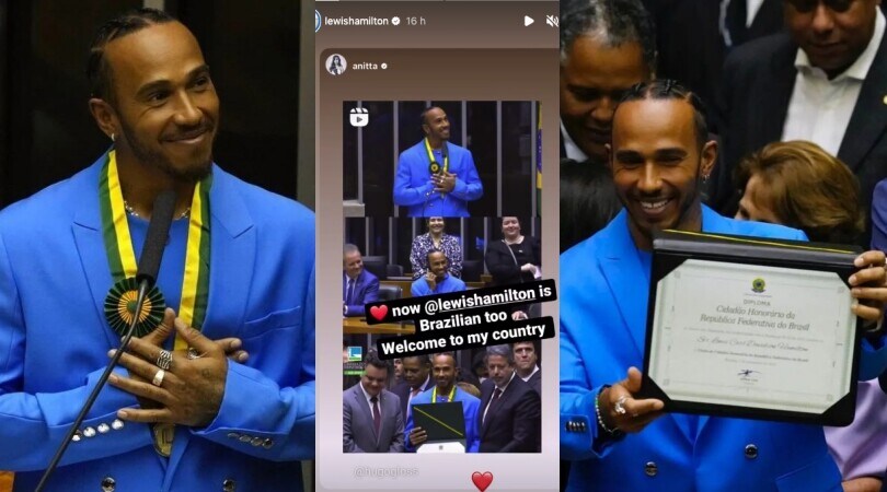 Hamilton ora è brasiliano come Senna: ecco la consegna della ...