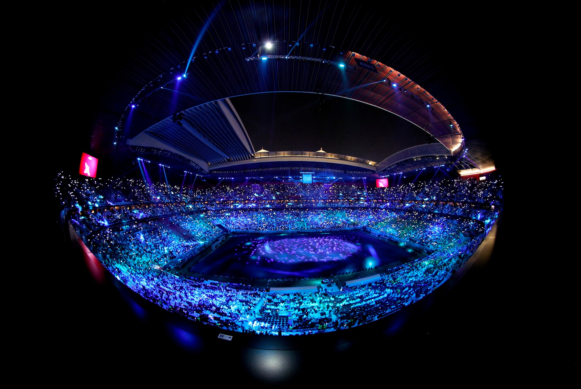 Mondiali 2022, che show nella cerimonia d'apertura! Le immagini più ...