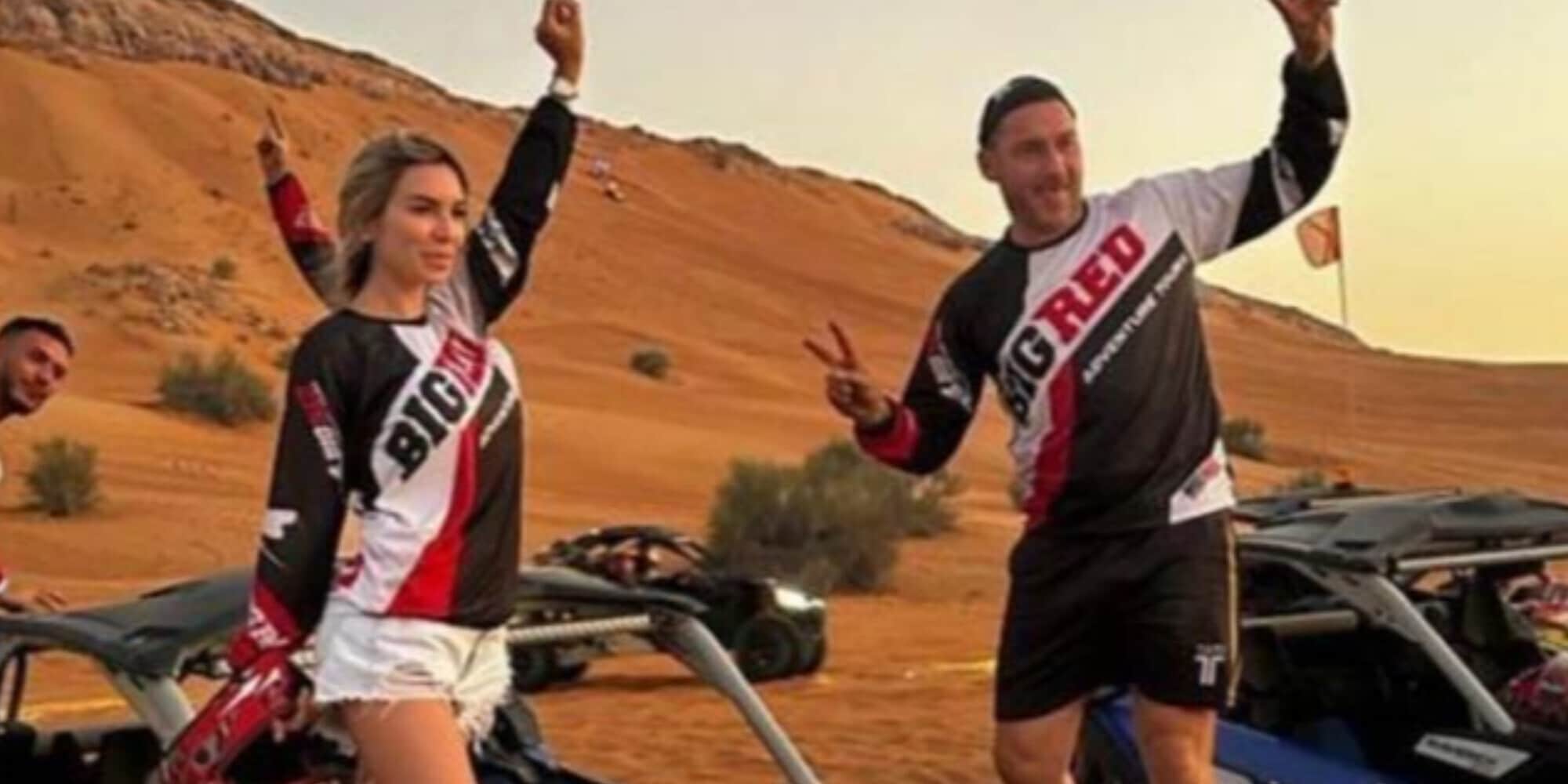 Totti e Noemi, a Dubai non solo red carpet: l'ultima avventura