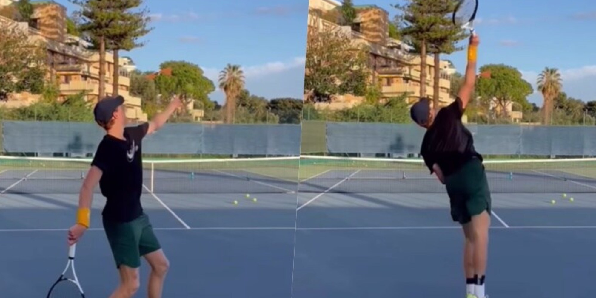 Sinner torna ad allenarsi a Montecarlo: "Back to work”