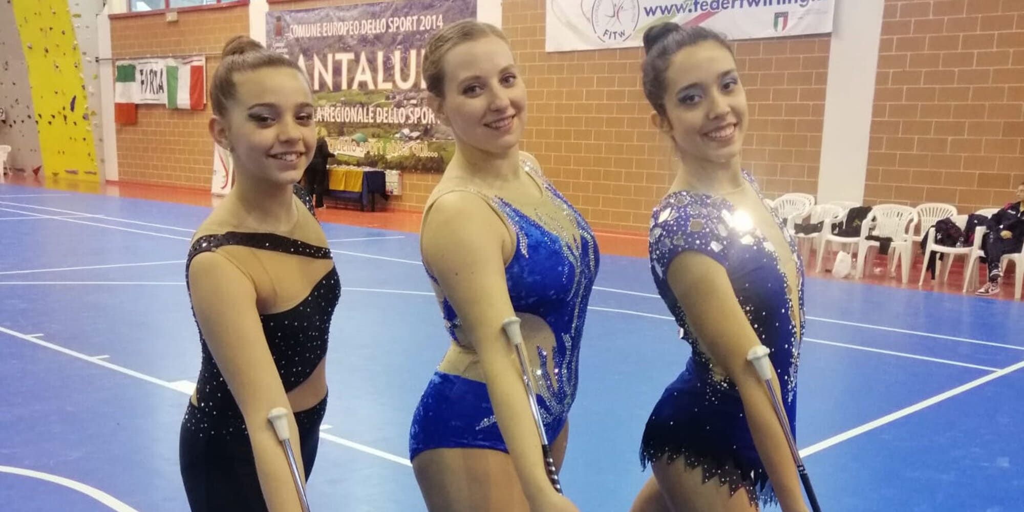 Eurogymnica: Elisa Gregori e Francesca Caretto tricolore nel Twirling