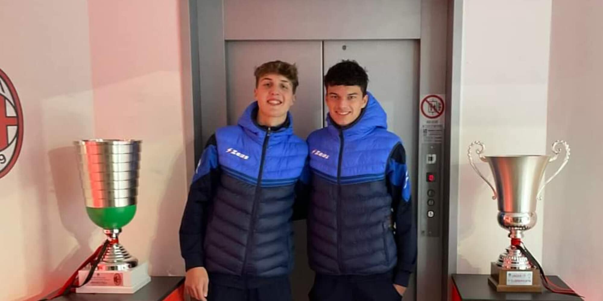 Arona, Filippo Bagarotti e Riccardo Corradino sono del Milan