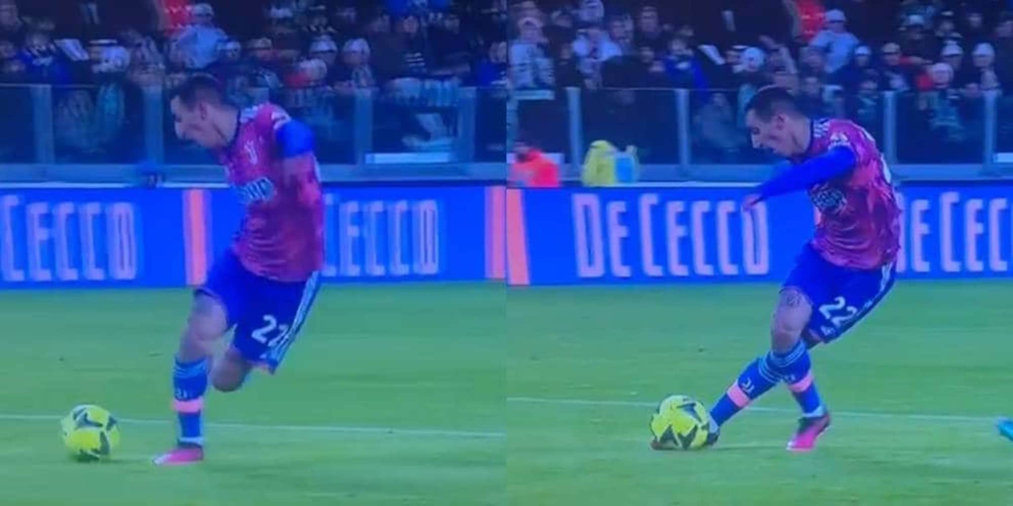 Juve-Monza, Di Maria balla il tango: magia di rabona al 90’ FOTO