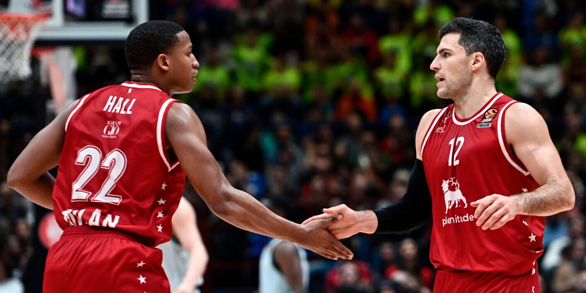 Eurolega, Baron-Hall show: l'Olimpia vince ancora, Stella Rossa ko