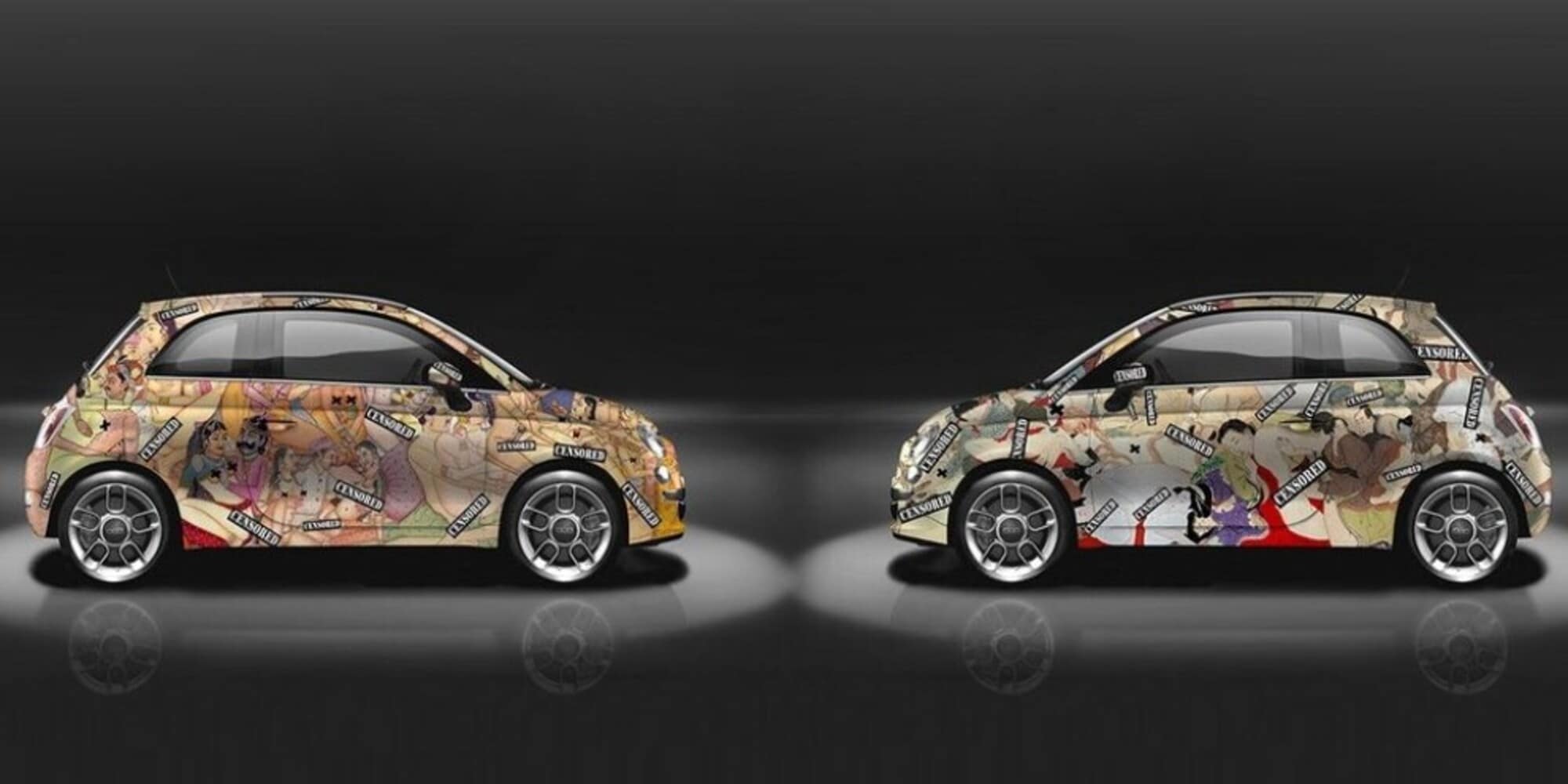 Torna la KarMasutra di Lapo Elkann: la più "piccante" di tutte le Fiat 500