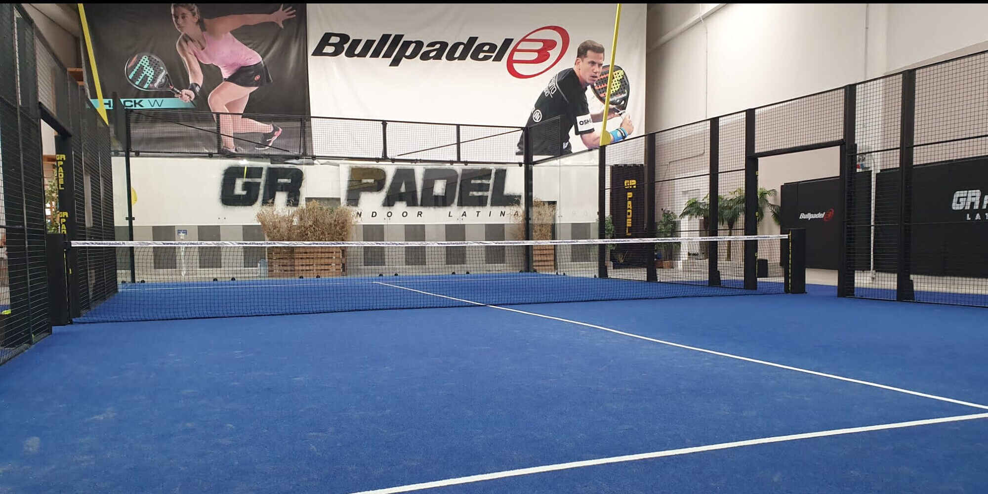 Il circolo GR Padel di Latina, duemila metri quadrati per giocare indoor