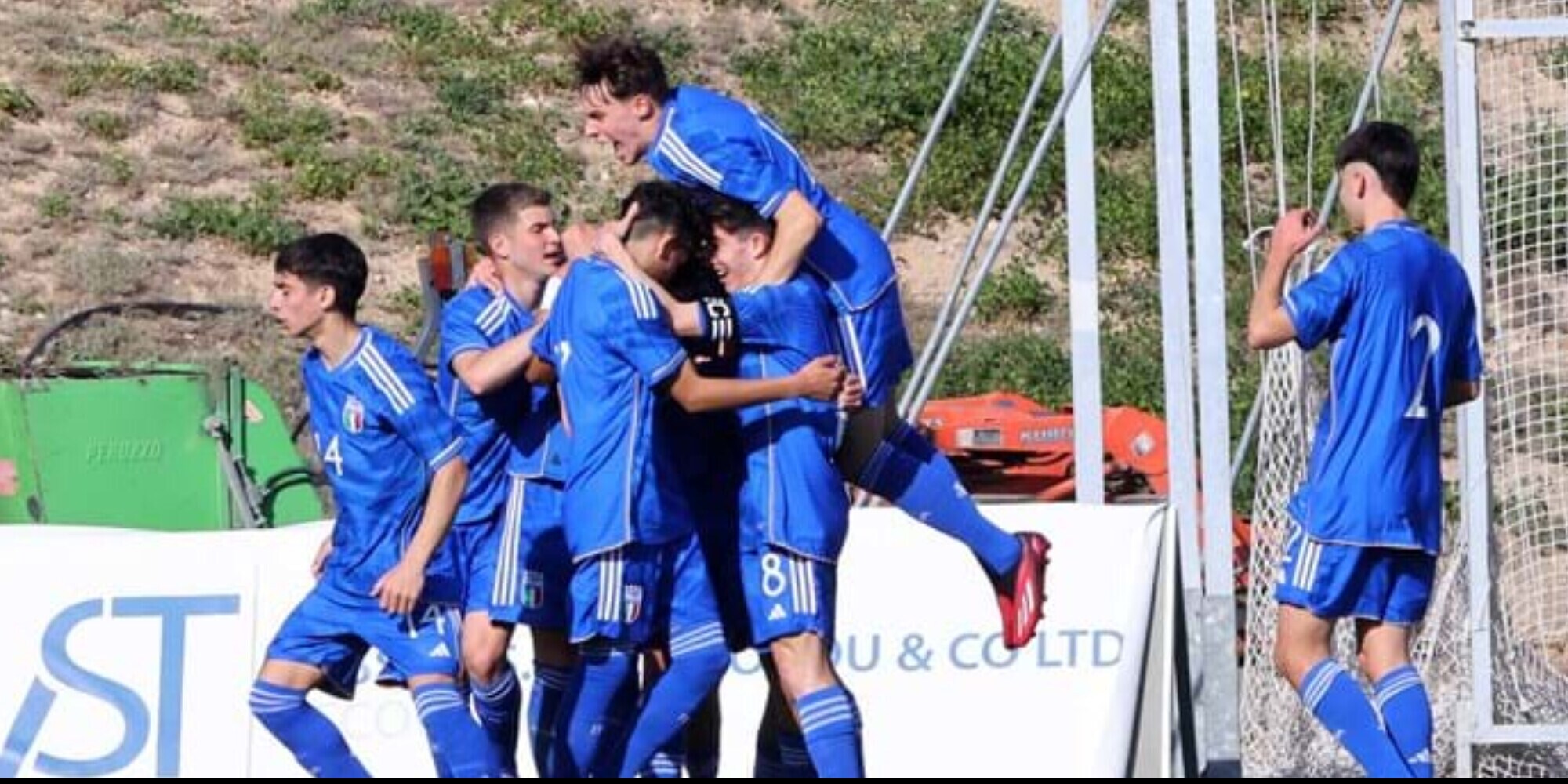 L’Italia supera Cipro con i gol di Sadotti e Mannini