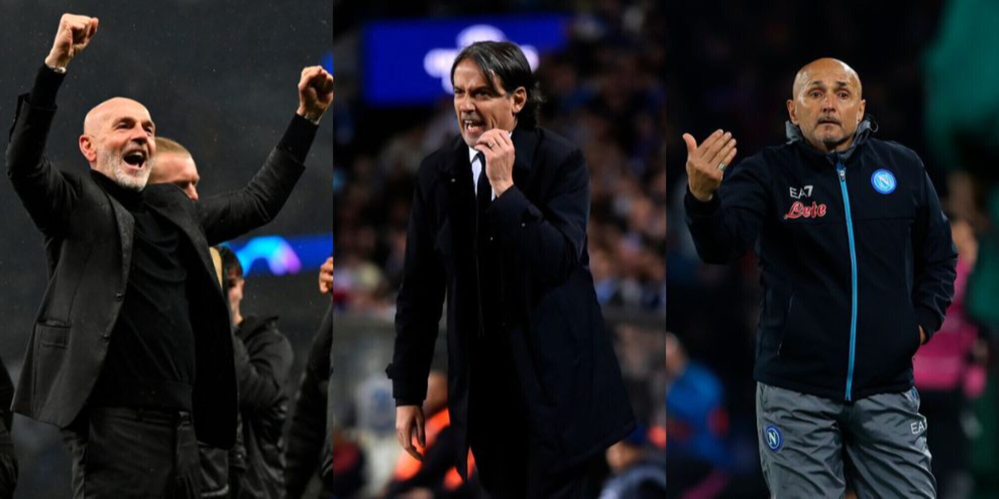 Milan, Inter e Napoli show: tre italiane ai quarti, da quanto non accadeva