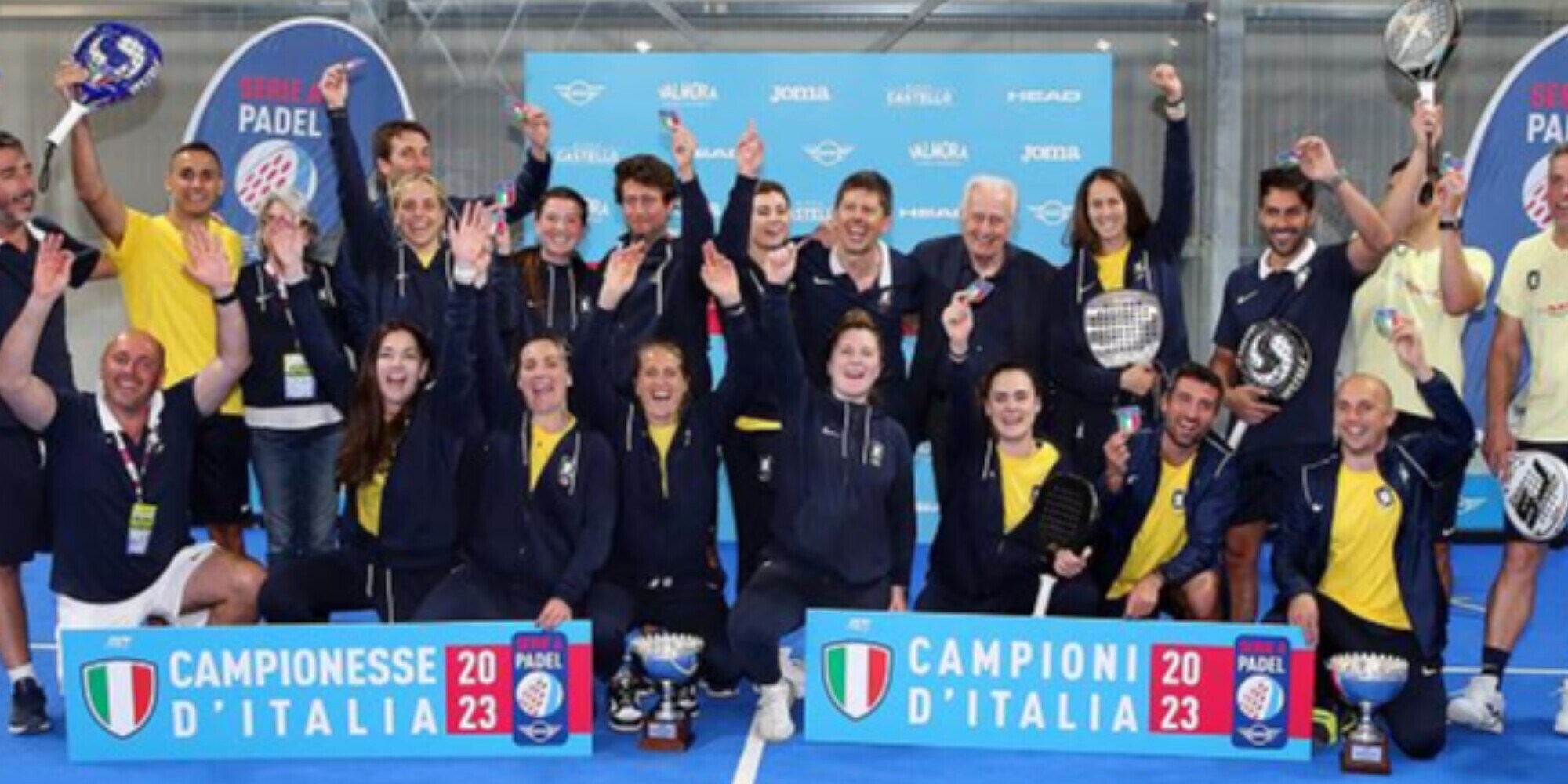 Padel, Circolo Canottieri Aniene: è doppio scudetto!