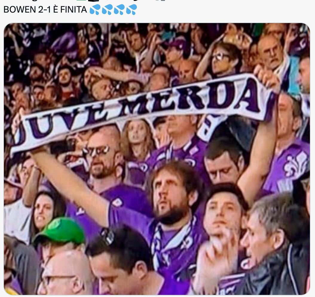 La Fiorentina perde la Conference, tifosi Juve spietati col tifoso che ...